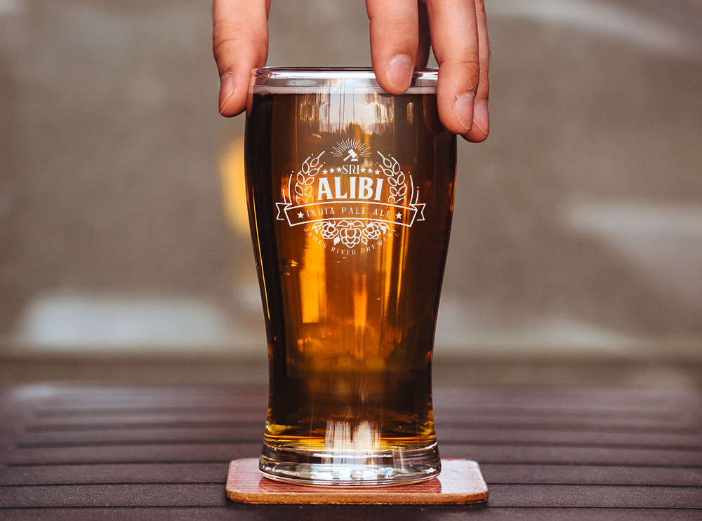 Logo Design - Alibi IPA | Aaron Lee